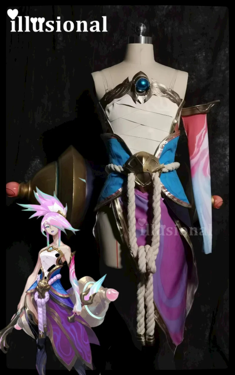 illusional-Customized-Akali-from-LOL-Spirit-Blossom-akali-Cosplay ...