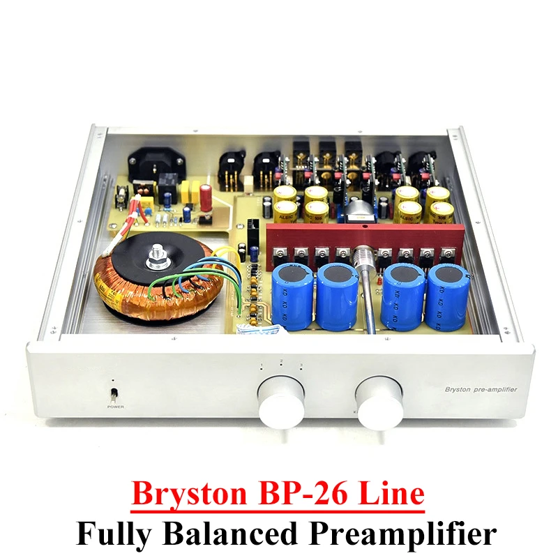 Bryston BP 26 라인 완전 균형 프리앰프, 저왜곡 대형 다이나믹 RCA XLR 입력, HIFI 프리앰프, DIY 오디오 ...