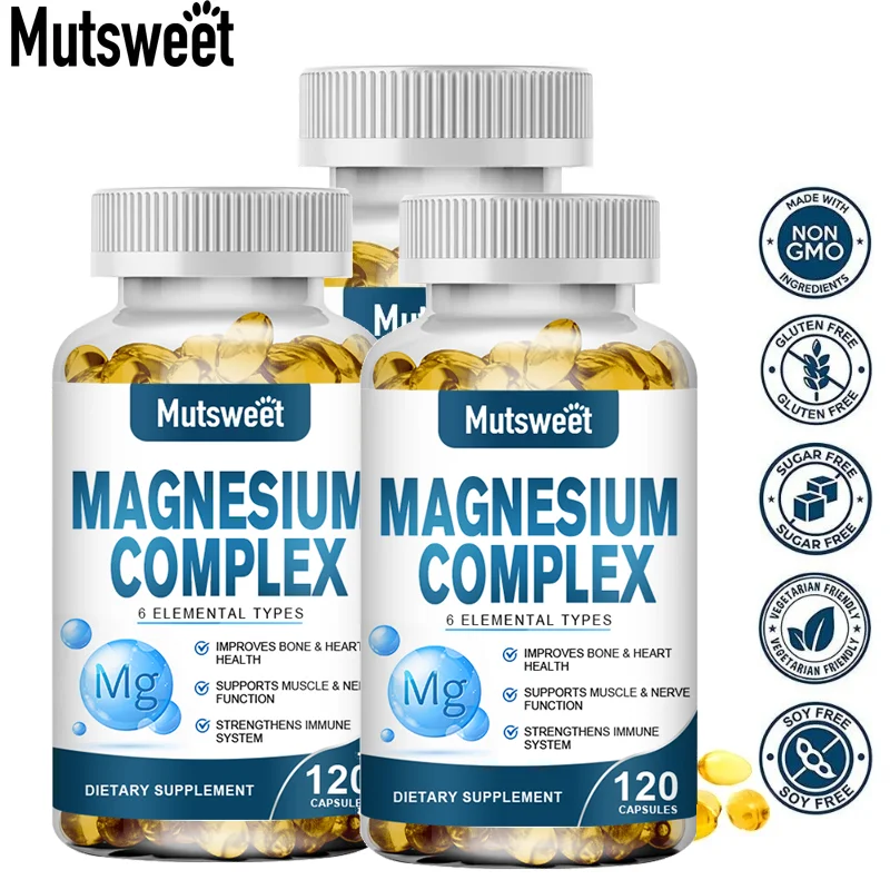 MUTSWEET-Premium-Magnesium-Complex-Citrate-Malate-Taurate-Get-Bone-Supplement-for-Easy-to ...