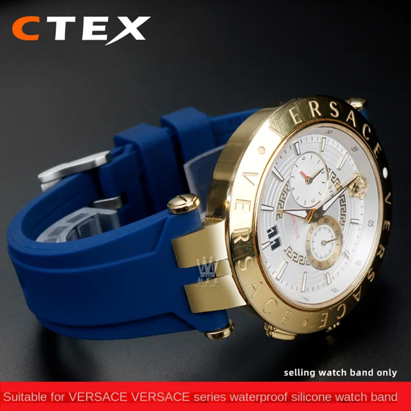 High-Quality-double-notch-RubberStrap-24mm-for-double-notch-watch-strap ...