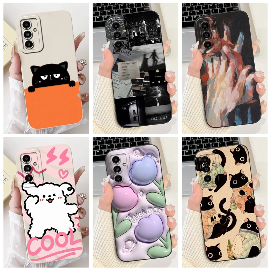 For Samsung Galaxy M34 M54 5G Case SM-M346B SM-M546B Cover Fashion ...