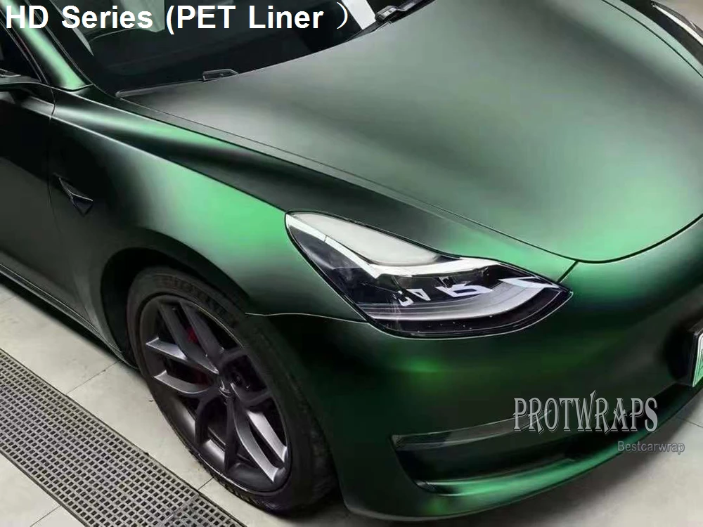 HD-Satin-Ghost-Venom-Green-Vinyl-Wrap-Sticker-For-Car-Wrapping-Covering ...