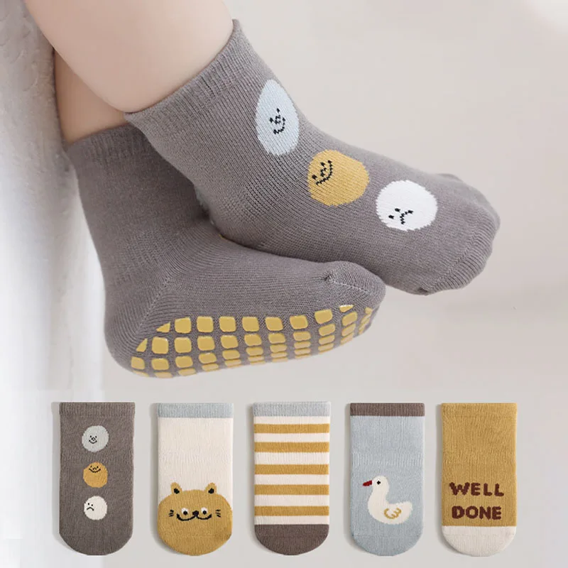 3-Pairs-Lot-Cartoon-Baby-Floor-Socks-Indoor-Full-Sole-Rubber-Non-Slip ...