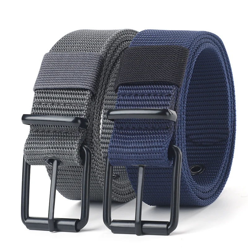Lengthened-needle-buckle-belt-men-s-canvas-porous-military-training ...