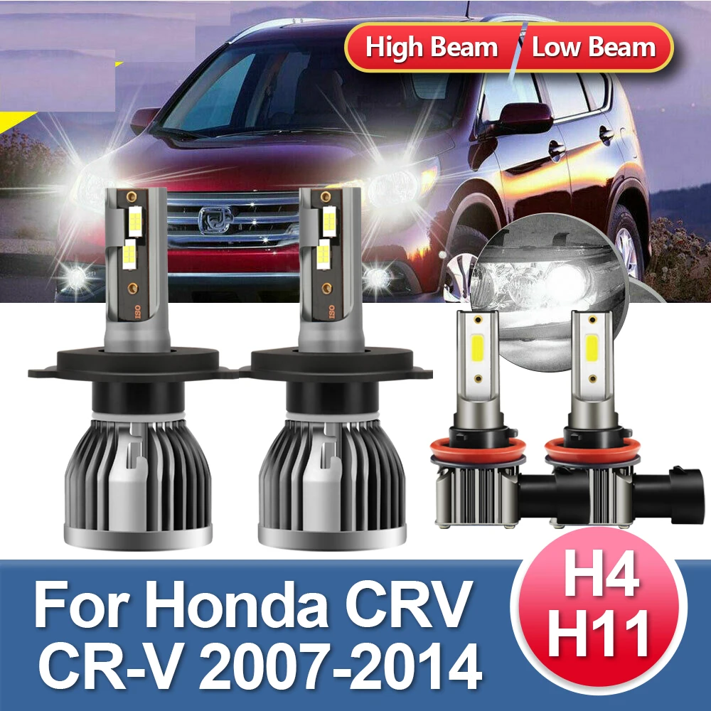 Roadsun-Lights-LED-Lamp-Car-Headlight-Bulbs-Fog-12V-For-Honda-CRV-CR-V ...