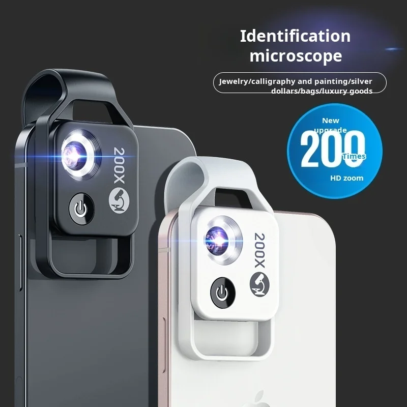 Portable-Microscope-with-Led-Lamp-Microscope-200x-Magnification-High ...