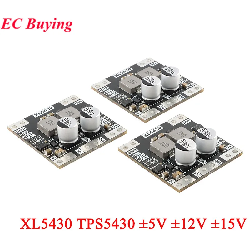 XL5430-TPS5430-5V-12V-15V-Low-Ripple-Positive-and-Negative-Dual-Voltage ...