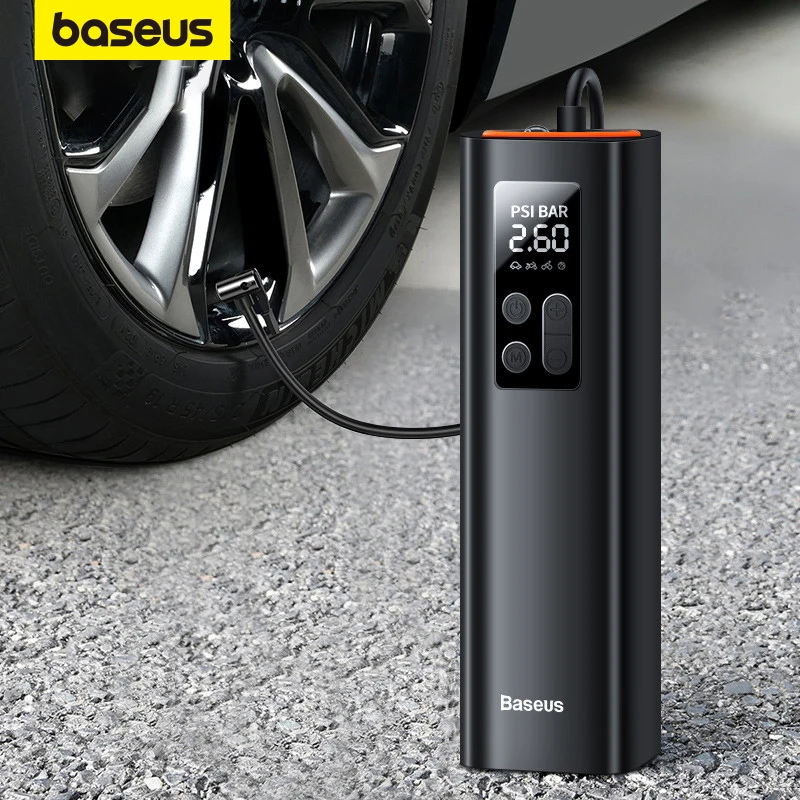 Baseus-Mini-Car-Air-Compressor-12V-150PSI-Portable-Car-Tire-Inflator ...