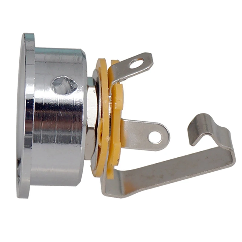 4Pcs-6-35Mm-1-4Inch-Guitar-Jack-Plug-Socket-Output-Plate-For-Telecaster ...