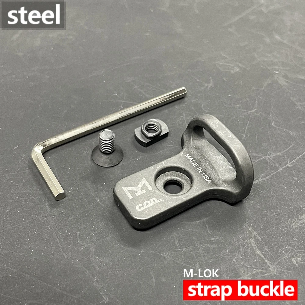 Tactical-CQD-Steel-Sling-Mount-Quick-Sling-Buckle-CQB-Shoulder-Strap ...