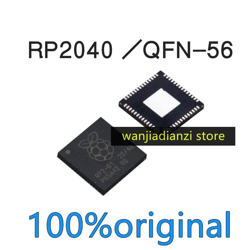 RP2040-Package-QFN-56-Raspberry-Pi-rp2040-ARM-Cortex-M-0-133MHz ...