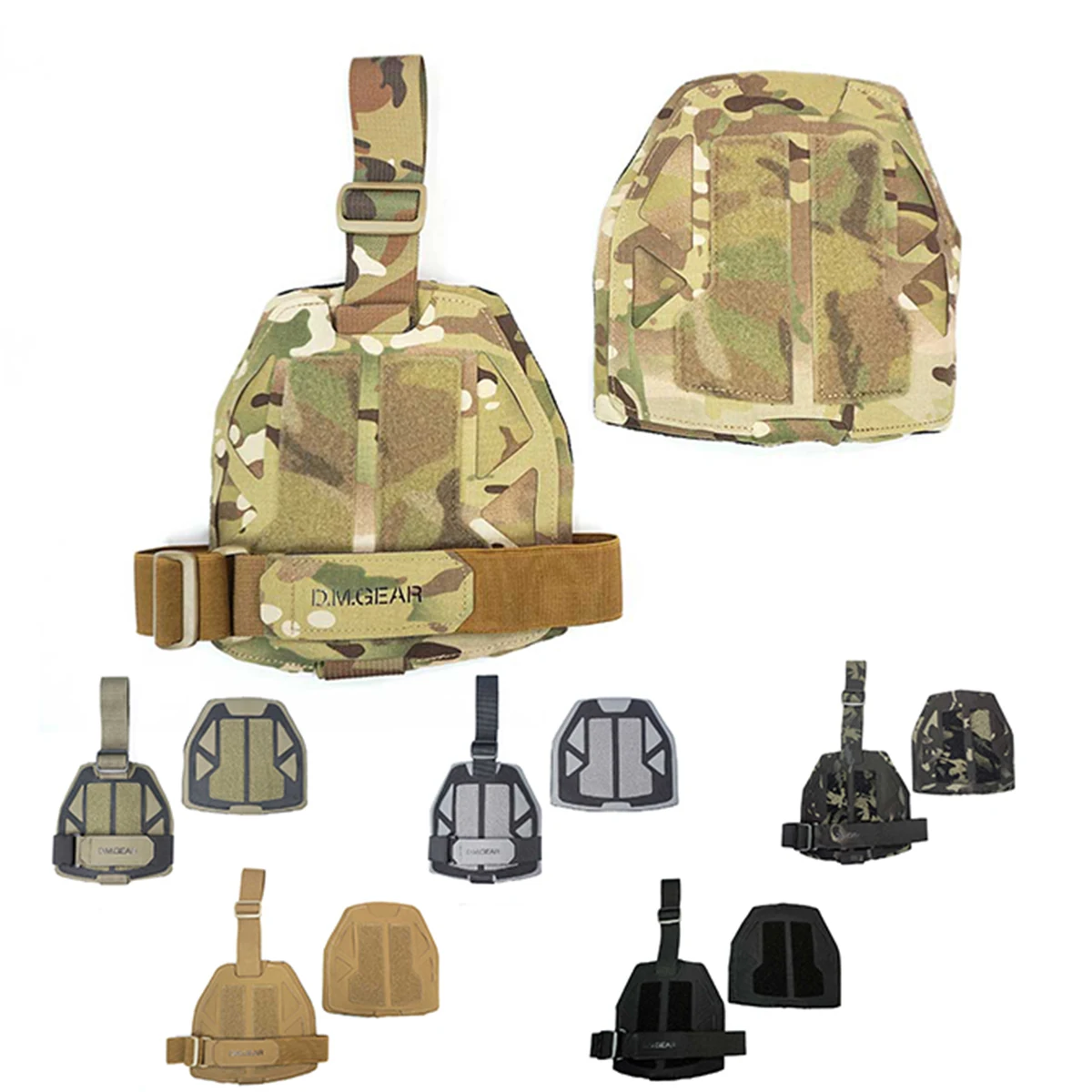 DMGear-Molle-Tactical-Universal-Shoulder-Armor-Hunting-Gear-Equipment ...