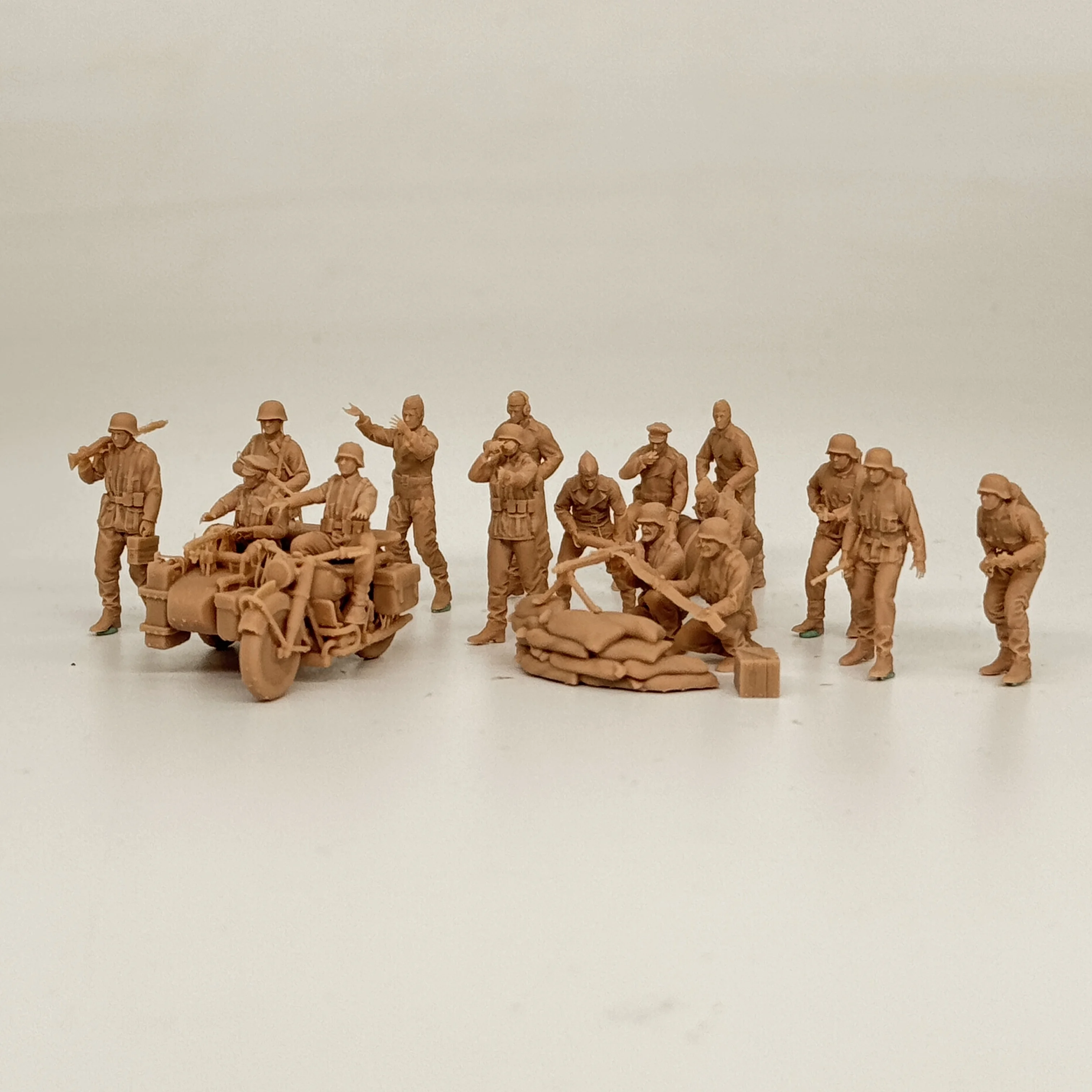 1/72 Scale German Crew of the Tiger Tank Combat Soldier Group 16 ...