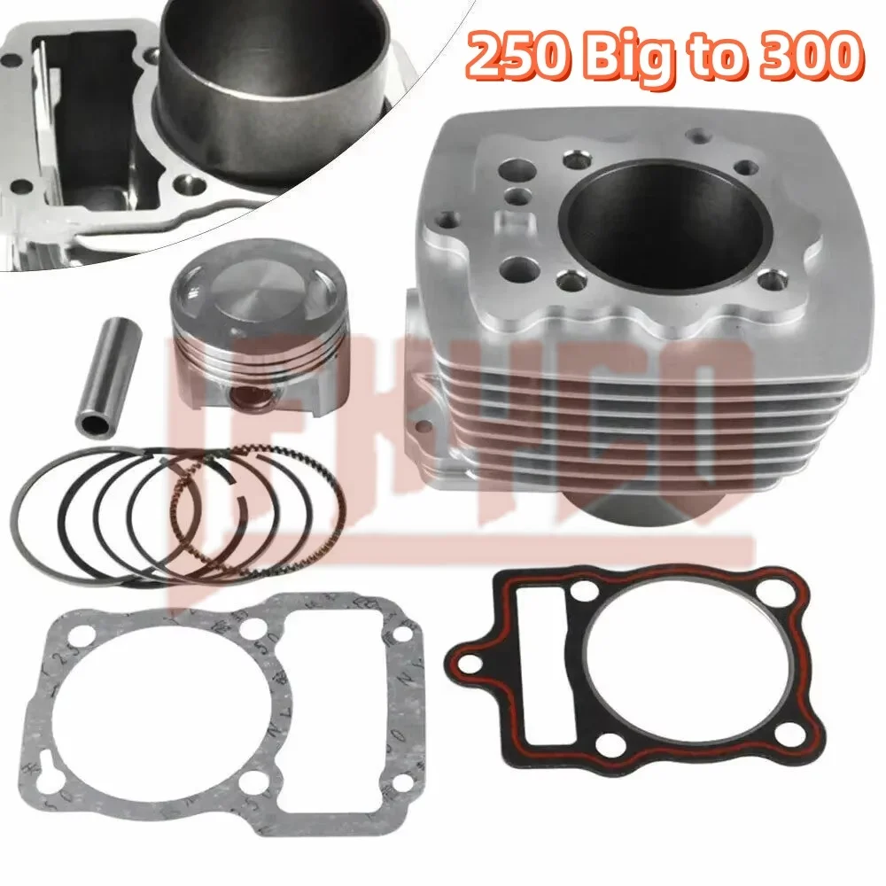 Motorcycle-Bore-70mm-Cylinder-Pin-16mm-300CC-Engine-Piston-Kit-Motor ...