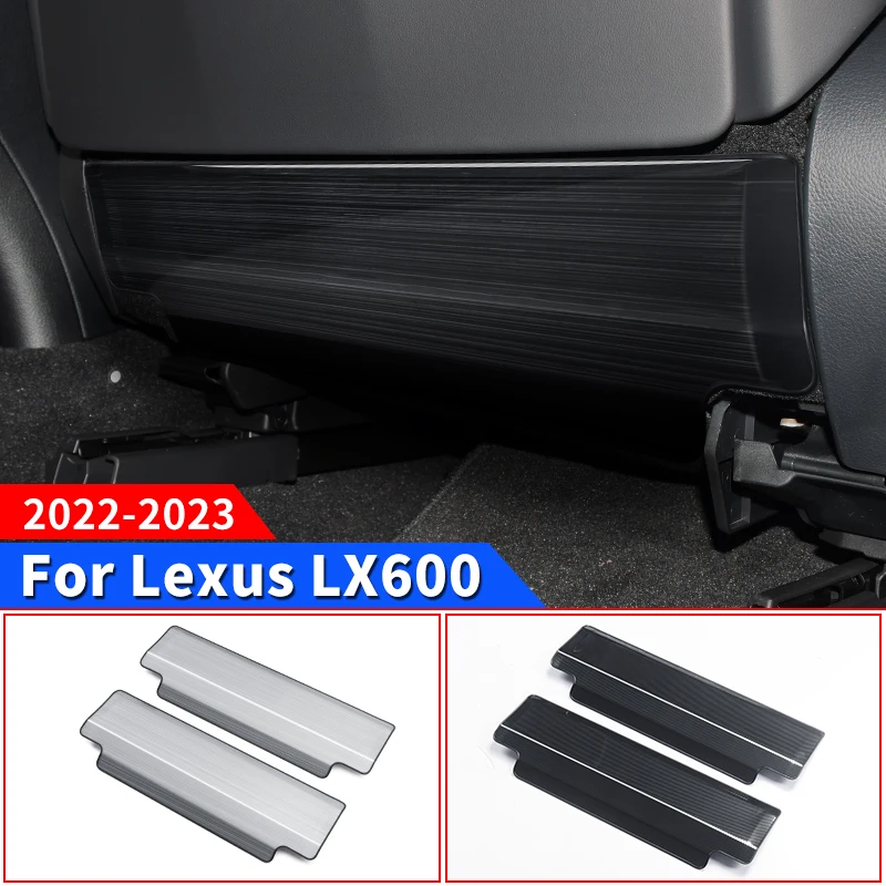 For-Lexus-LX600-Lx500d-Stainless-Steel-Seat-Protection-Kick-Plate ...