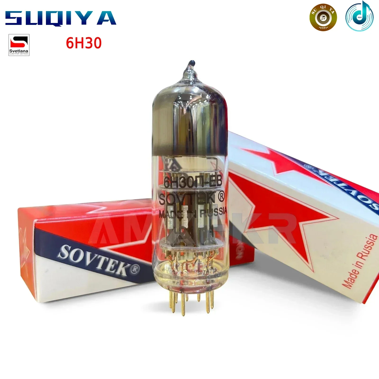 SUQIYA-SOVTEK-6H30-Vacuum-Tube-Valve-Replace-6N6-6H30PI-Electron-Tube-Amplifier-Kit-DIY-Audio ...
