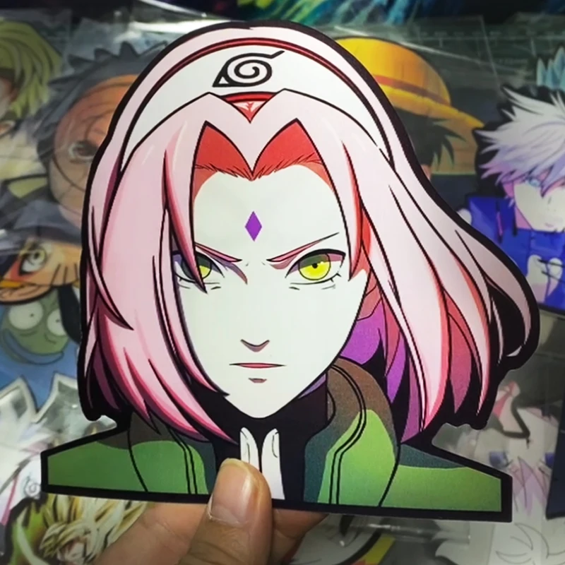 NARUTO-Haruno-Sakura-Anime-Motion-Sticker-Waterproof-Decals-for-Cars ...