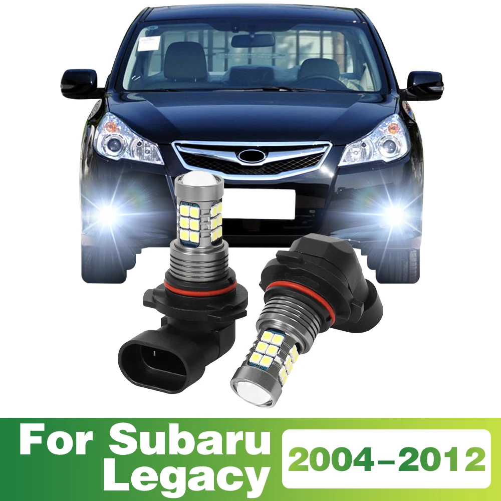 2X-LED-Car-Light-Front-Fog-Lamp-9006-HB4-Bulb-For-Subaru-Legacy-2004 ...