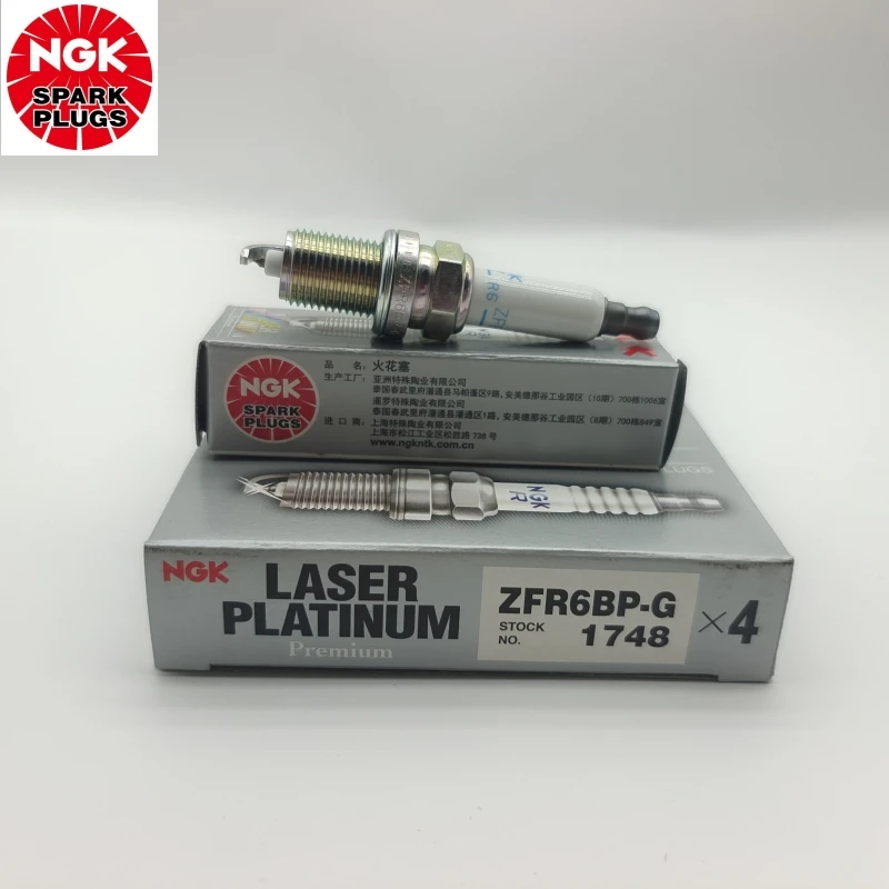 4Pcs-Original-NGK-ZFR6BP-G-1748-Platinum-Spark-Plug-For-Chevrolet-AVEO ...