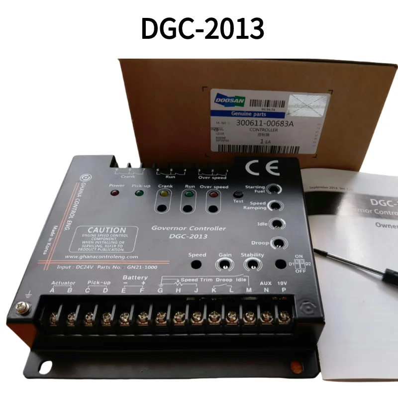 Original-DGC2013-Doosan-Generator-Speed-Governor-DGC-2013-Generating-Set-Control-Module-300611 ...