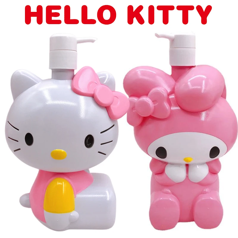 Sanrio Botellas de Hello Kitty para jabón líquido, botella dispensadora de viaje de gran ...
