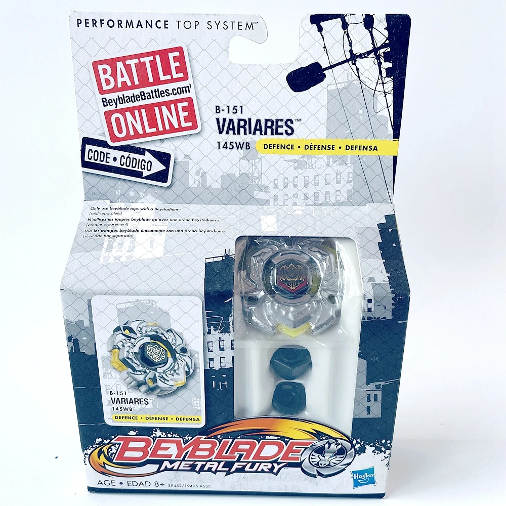 Beyblade Metal Fury Variares Hasbro