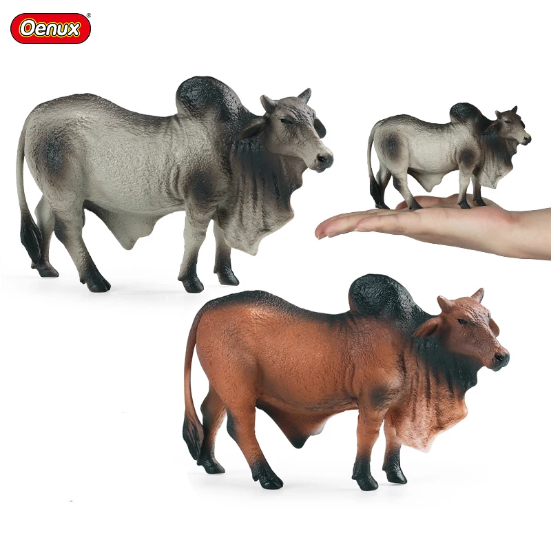 Oenux-Simulation-New-Classic-Zebu-Cow-Cattle-Animals-Model-Action ...