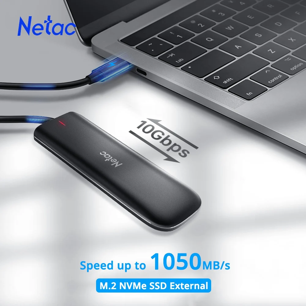Netac-ZX-NVMe-SSD-500GB-1TB-250GB-Portable-External-SSD-USB3-2-Gen2 ...