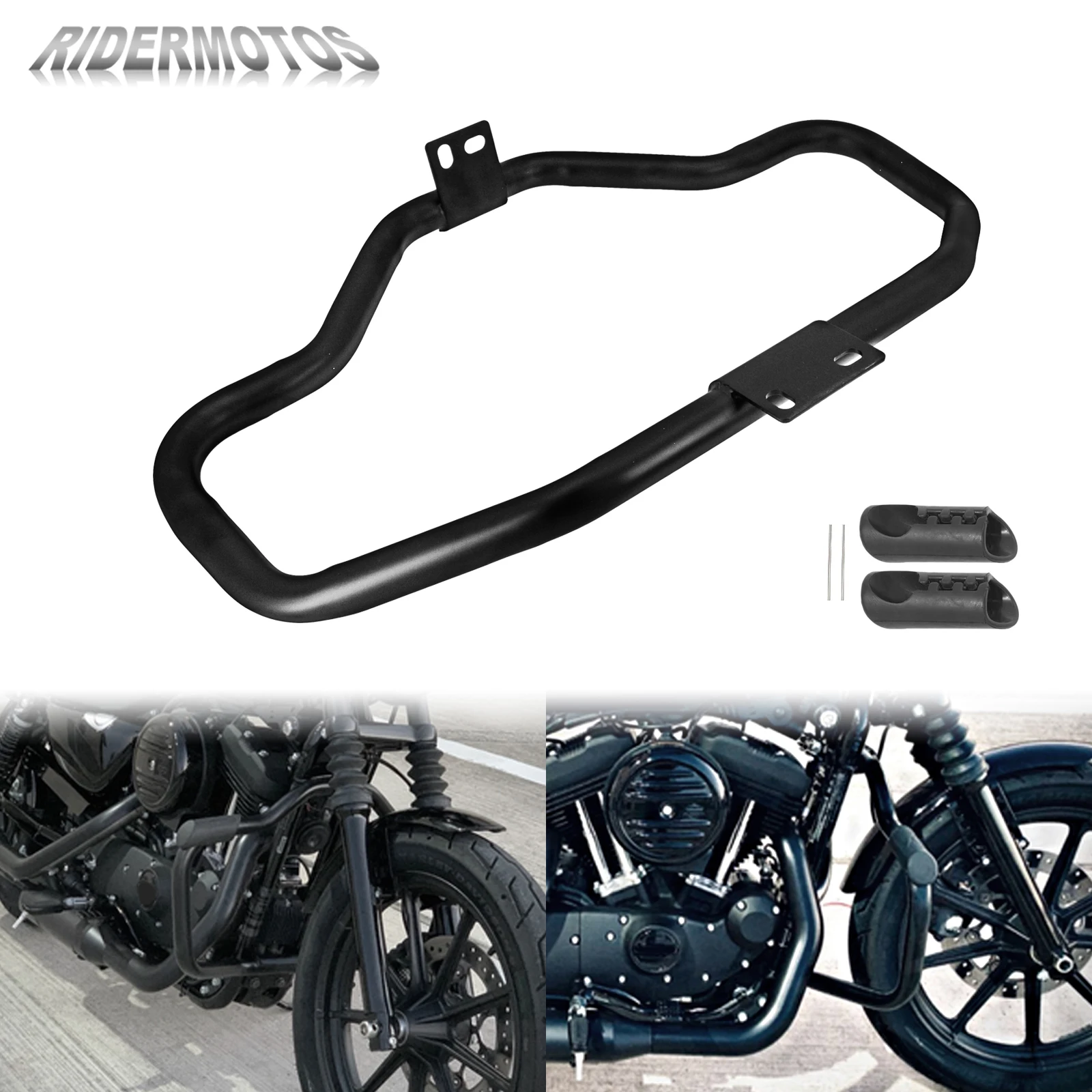 Motorcycle-Front-Crash-Bar-Highway-Engine-Guard-Bar-For-Harley ...