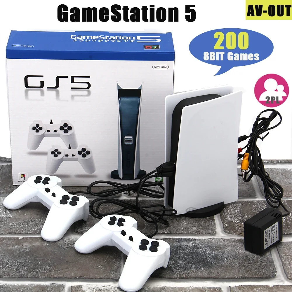 Consola-de-juegos-GS5-para-ni-os-consola-port-til-con-cable-USB-de-8 ...
