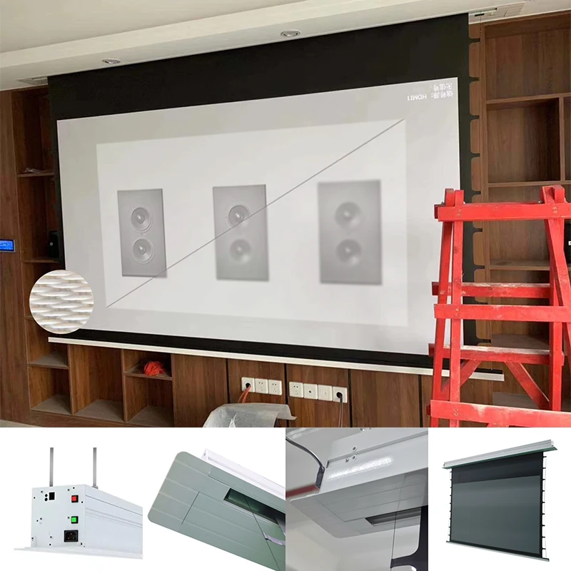 XY-Screen-Home-Cinema-4K-Woven-Acoustic-Sound-Transparent-Electric ...