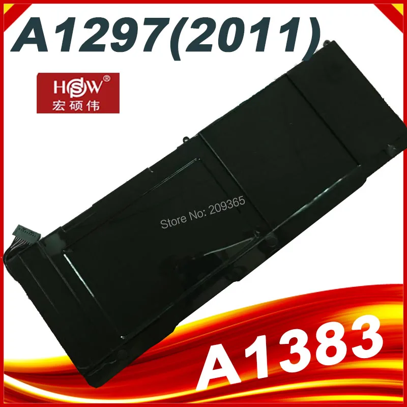Nova bateria de alta qualidade a1383 para apple macbook pro 17 ...