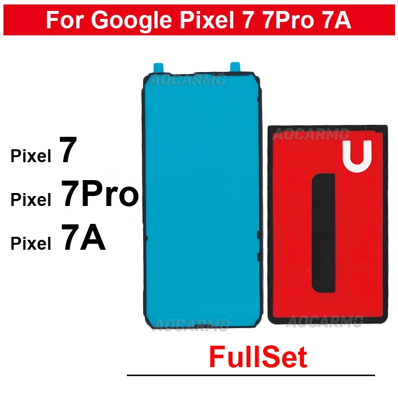 1Pcs-For-Google-Pixel-7-Pro-7A-7Pro-Rear-Back-Sticker-And-LCD-Screen ...