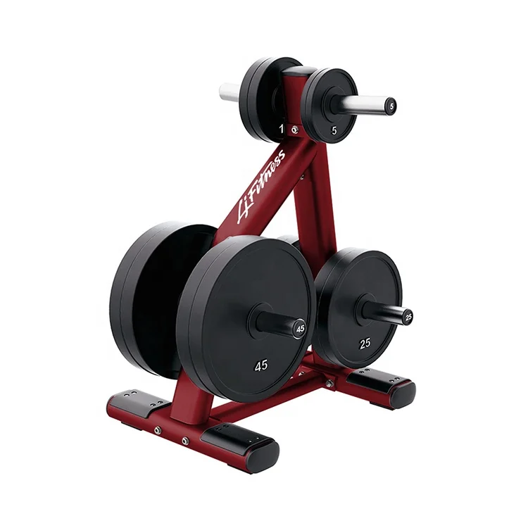Commercial-standard-gym-weight-plate-tree-rack-frame-stander-stand ...