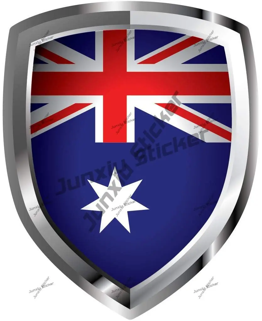 Australian-Shield-Emblem-Decal-Australia-Country-Flag-Sticker-for-Car ...