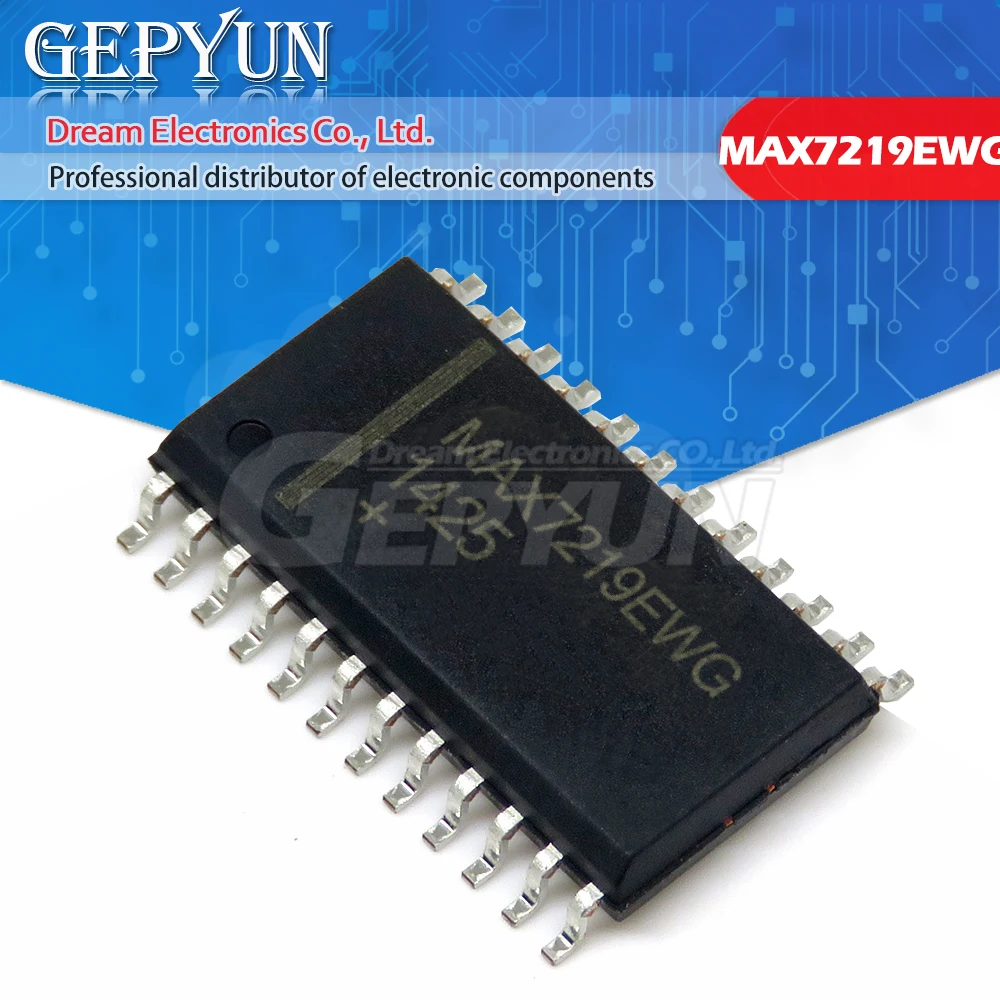 SMD-MAX7219EWG-SOP24-MAX7219-SOP-MAX7219CWG-MAX7219CWG-MAX7219EWG ...