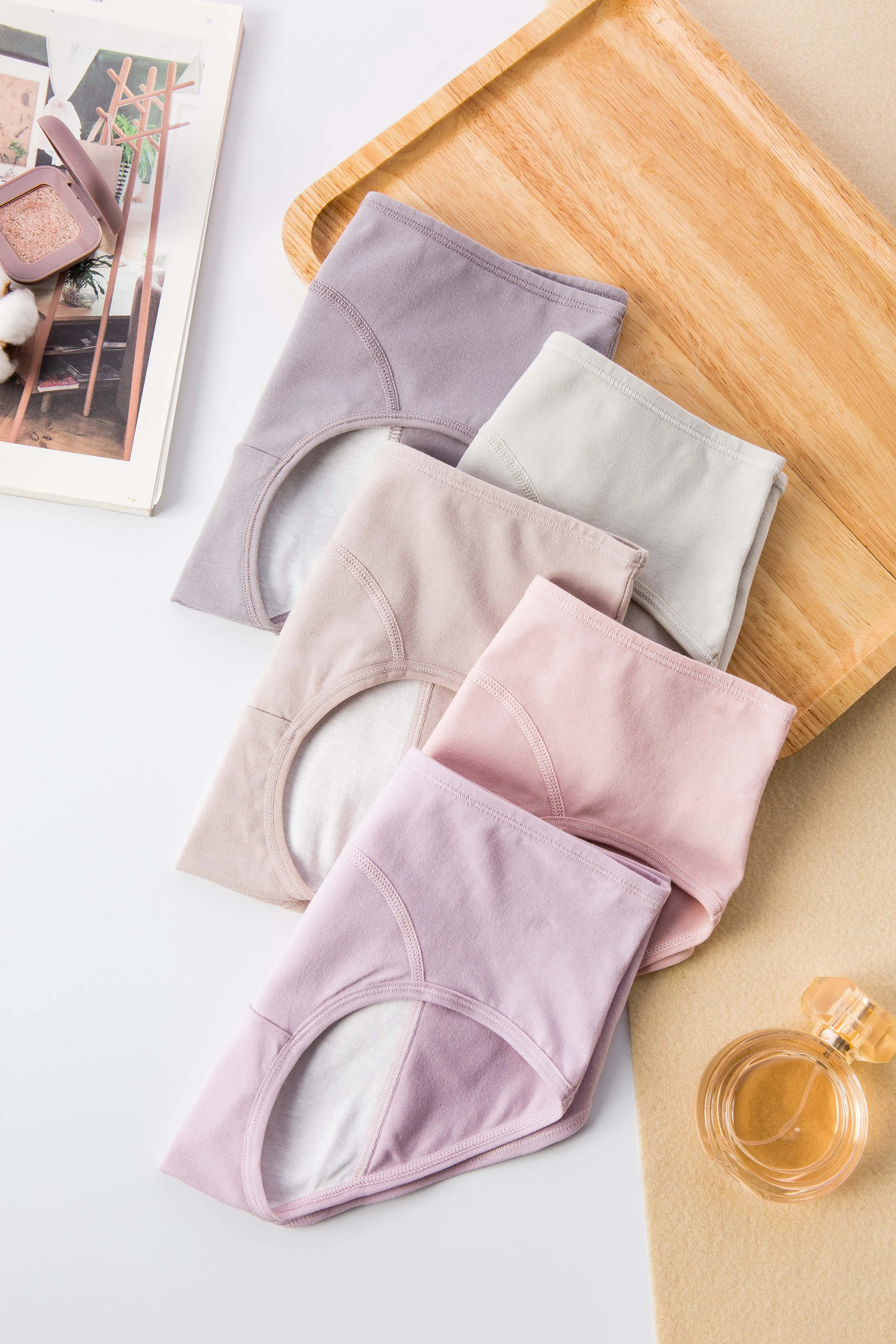 5-Stuks-Lekvrije-Menstruatiebroek-Damesondergoed-Eenvoudig-Meisje ...