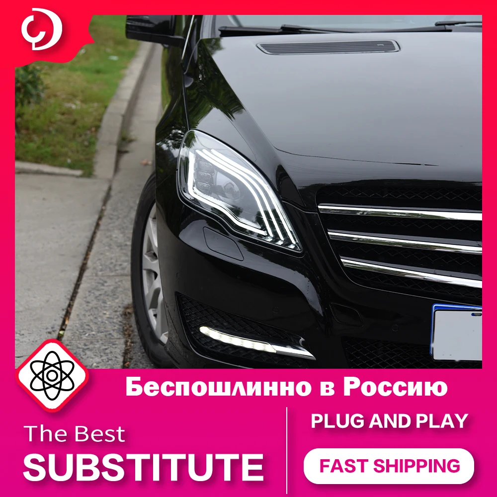 AKD-Car-Styling-Headlights-for-W251-2010-2017-R300-R350-R500-LED ...