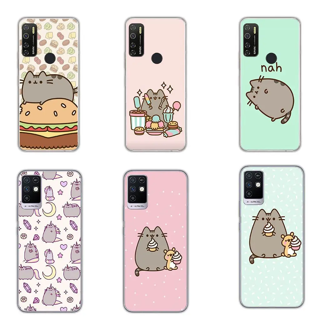 Adorable Pusheen Cat Phone Cover – Stylish & Protective Case for Moto ...