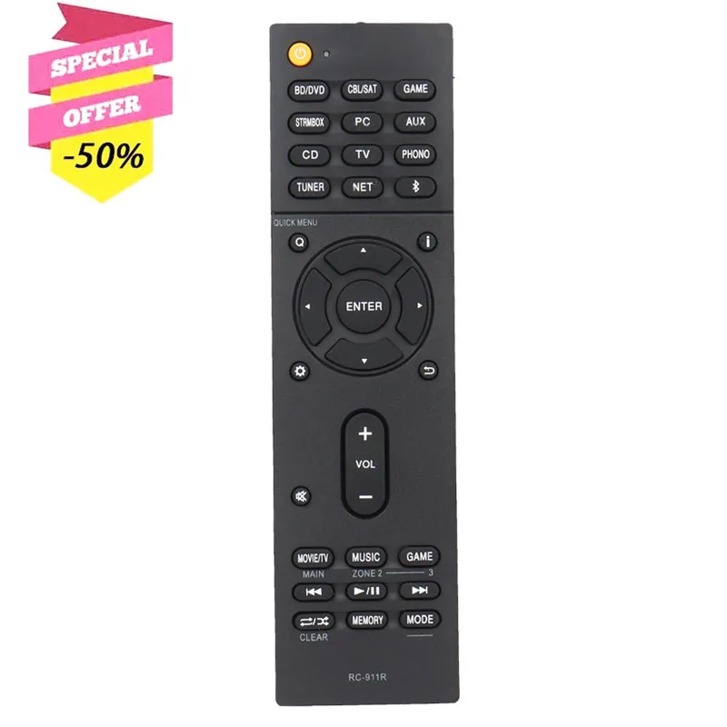 New-RC-911R-RC911R-Remote-Control-for-for-Onkyo-AV-Receiver-Speaker-TXRZ810-TX-NR555-TX.jpg