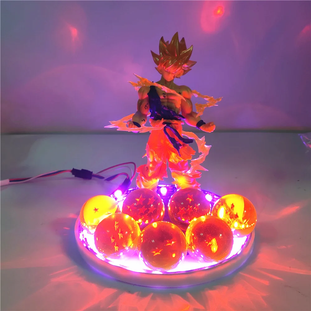Figuras-de-acci-n-de-Dragon-Ball-Z-Son-Goku-Super-Saiyan-bolas-de ...