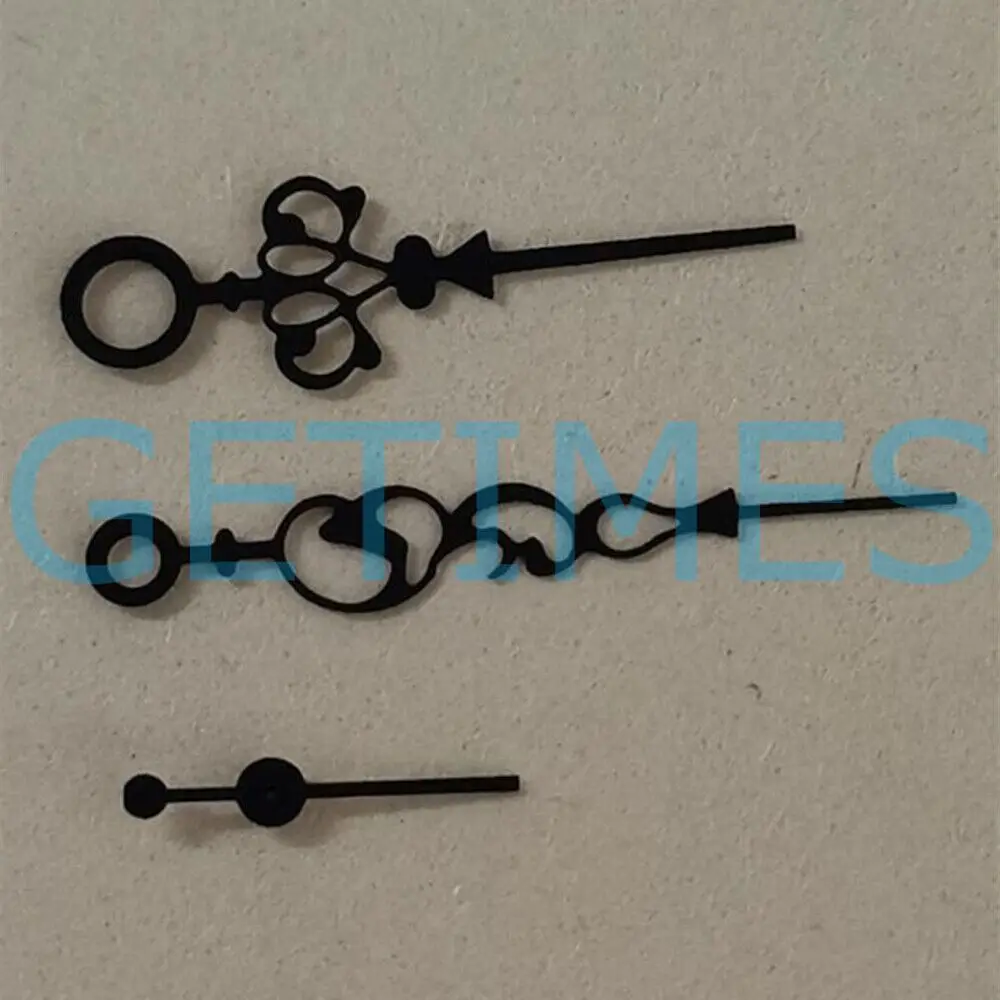 Manecillas-de-reloj-florales-negras-para-gaviota-ST3600-ST3621-ETA6497 ...