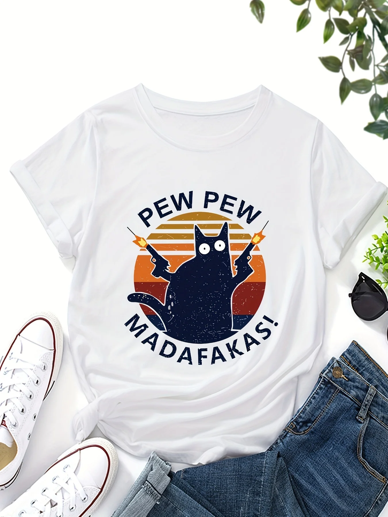 Casual-Loose-Short-Sleeve-Fashion-Summer-T-Shirts-Tops-Women-s-Clothing ...