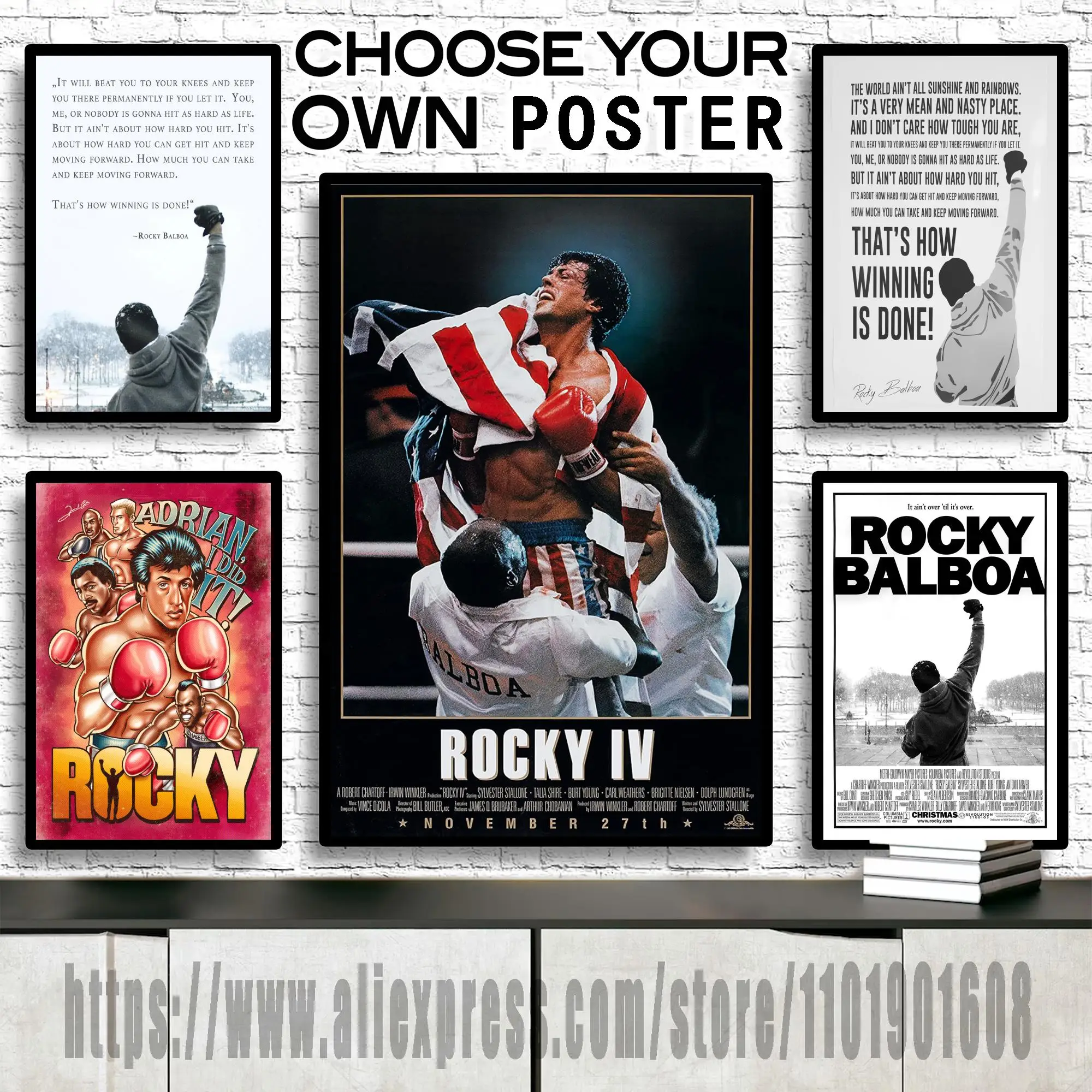 Rocky Quote Poster