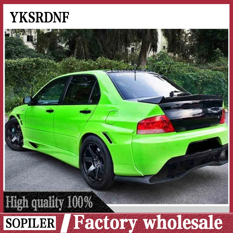 EVO Carbon Fiber Shark Fin Roof Spoiler for Mitsubishi Lancer Evolution ...