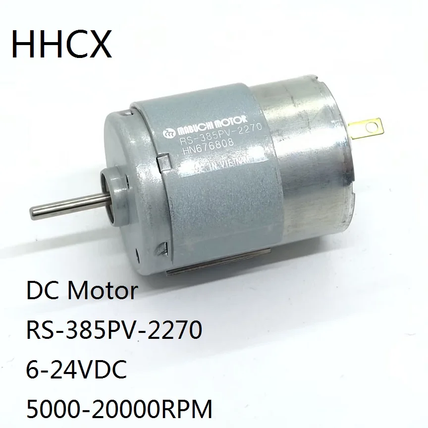 1PCS DC Motor RS-385PV-2270 Mabuchi Motor 385 6-24VDC 20000RPM High ...