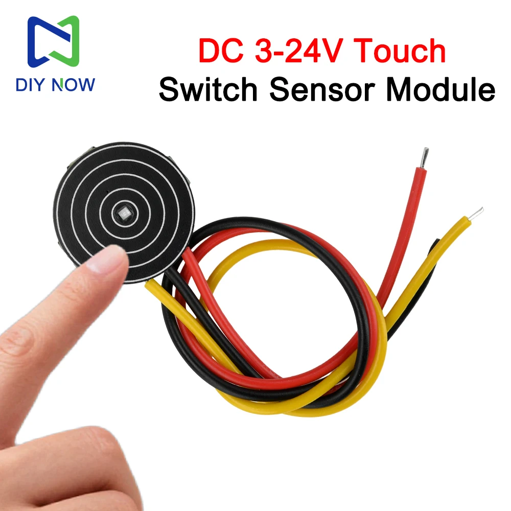 3-24V Momentary/Latching Capacitive Touch Switch Sensor Module 10A ...