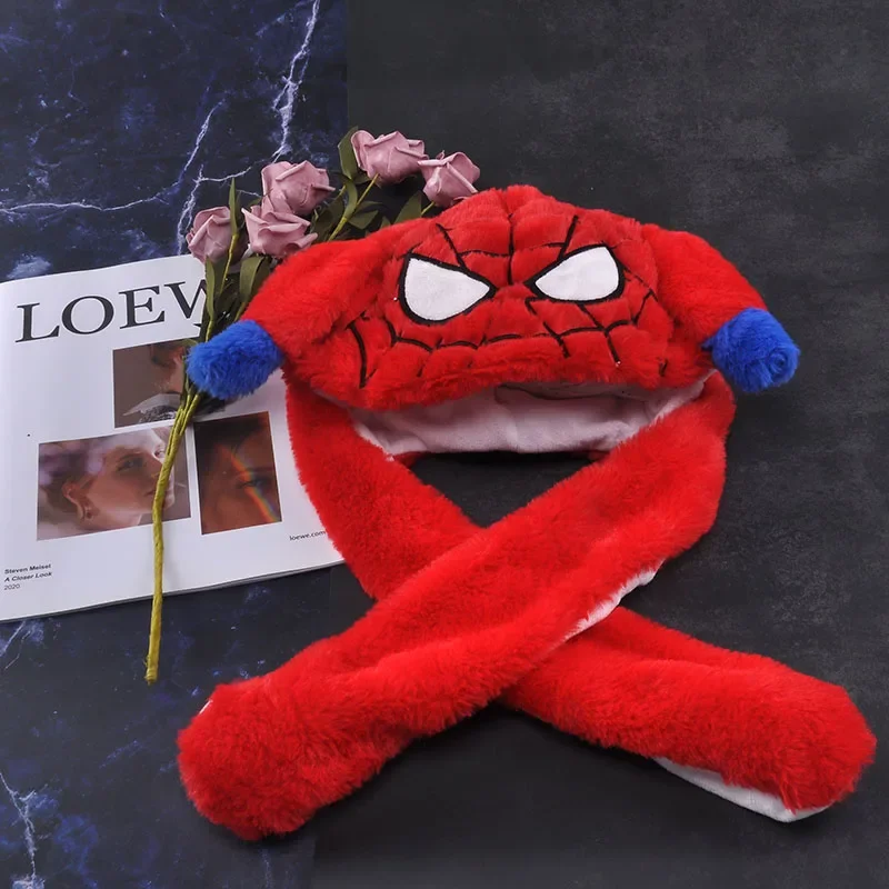 2024-New-Anime-Cosplay-Spider-Man-Cute-Glowing-Bear-Bunny-Ears-Hat ...
