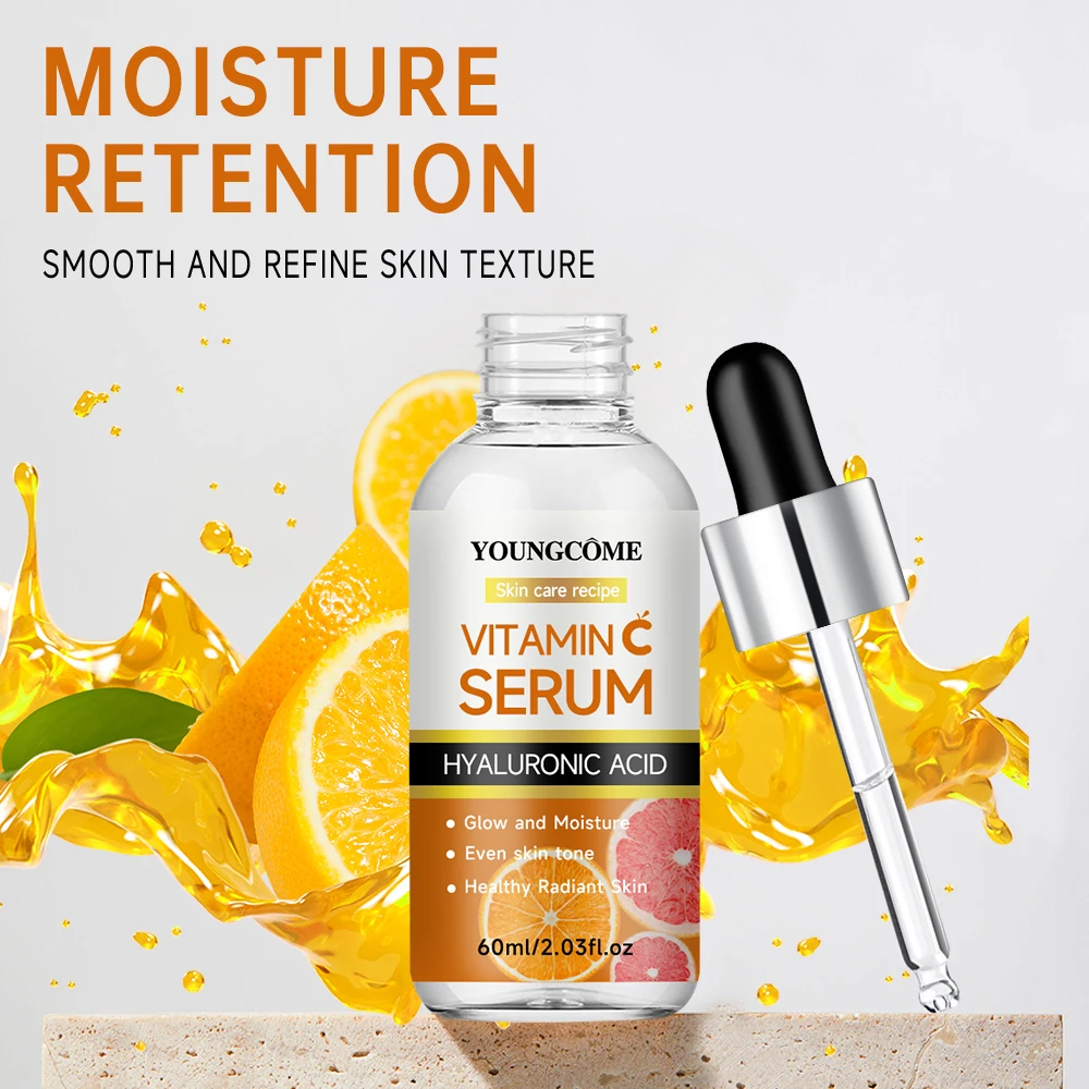 Esencia Facial de vitamina C contiene ácido hialurónico, eliminador de ...