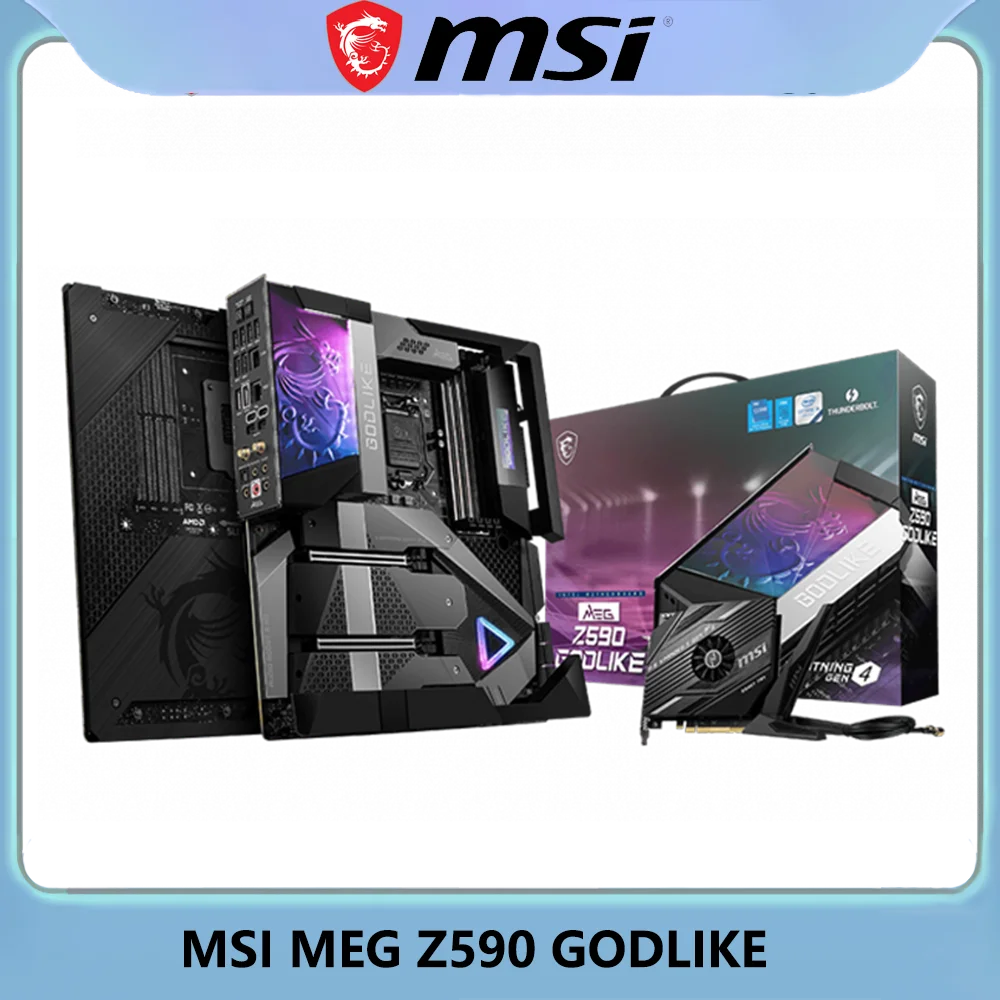 Lga 1200 Msi Meg Z590 Godlike Motherboard 128g Ddr4 5600(oc)mhz Support ...